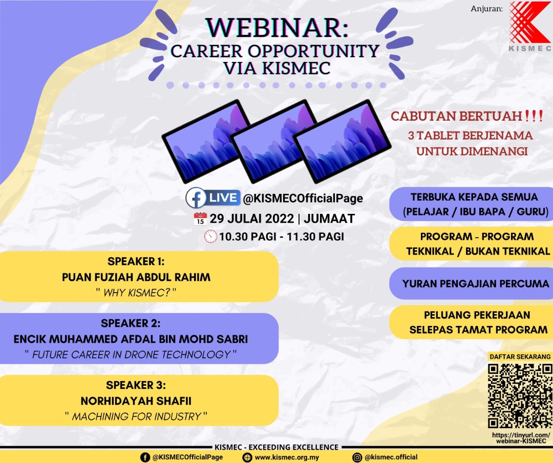 Career Opportunity via KISMEC – MMU Career Connect